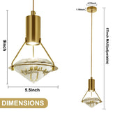 Hanging Diamond Lamp - Decorstly