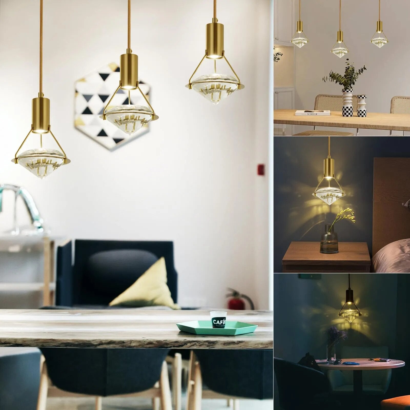 Hanging Diamond Lamp - Decorstly