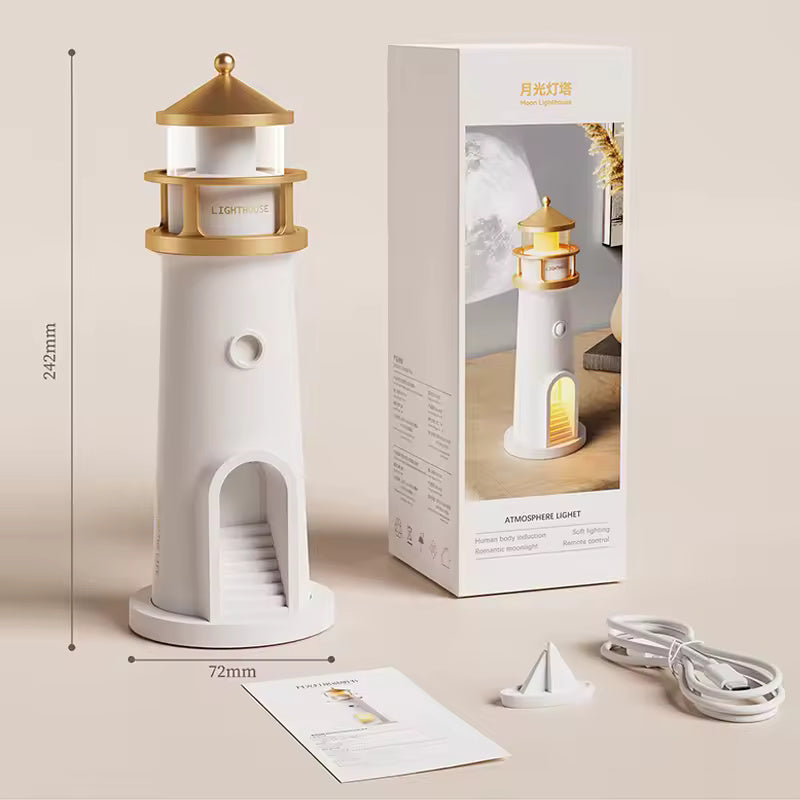 Moon Projection Light Lighthouse – Decorstly