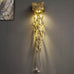 Crystal Gold Wall Sconce – Decorstly