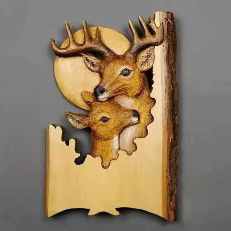 Wildlife Themed Wall Hanging Art - Decorstly