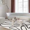 Fluffy Abstract Art Rug - Decorstly
