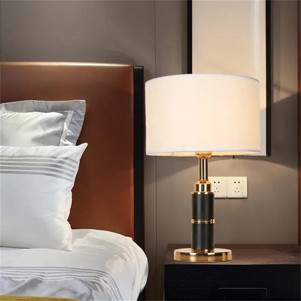 Tall Wright Table Nightstand Lamp - Decorstly