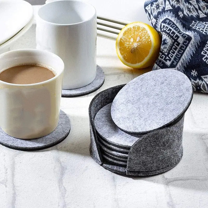 Felt Coasters 10Pcs Set - Decorstly