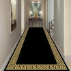 Extra Long Black Runner Rug - Decorstly
