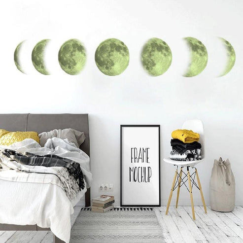 Moon Wall Decals | Decorstly