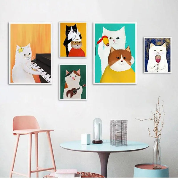 Canvas Cartoon Paintings - Decorstly