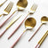 Gold flatware Set | Buy Online - Decorstly