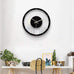 Minimalist Black Wall Clock - Decorstly