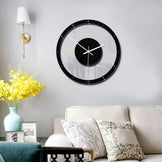 Minimalist Black Wall Clock - Decorstly