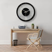 Minimalist Black Wall Clock - Decorstly